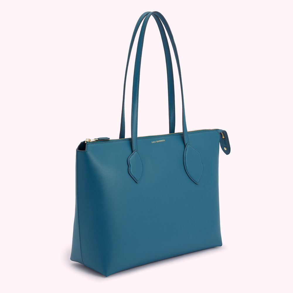 Ink Large Double Lip Sam Tote Bag | Lulu Guinness