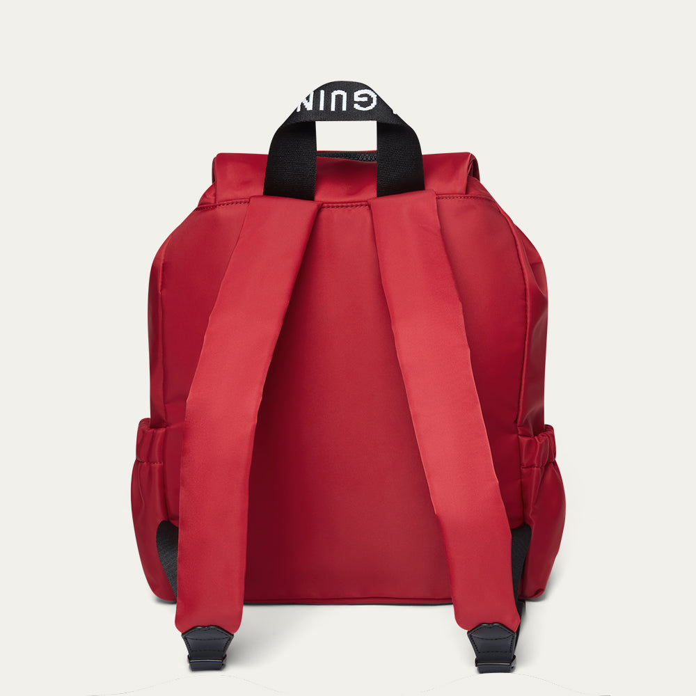 Lulu Red Millie Backpack | Designer Backpack