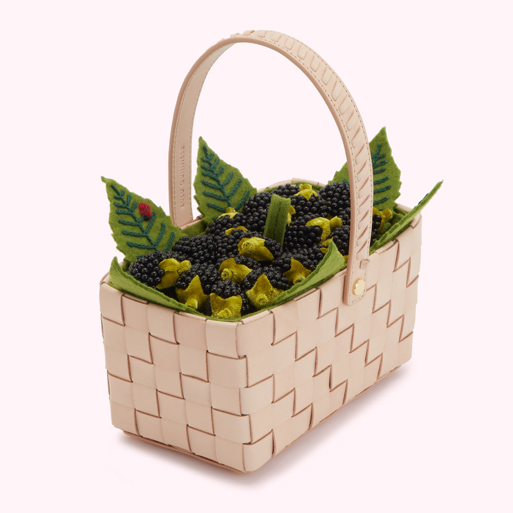 Multi Blackberry Punnet Clutch Bag | Lulu Guinness